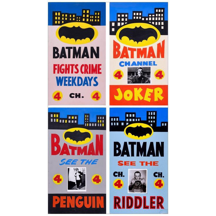 27. BATMAN - Locally-Produced Hand-Painted Promotional Posters Locally ...