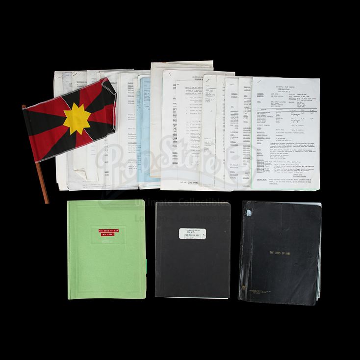 Production Paperwork | DOGS OF WAR, THE (1980)