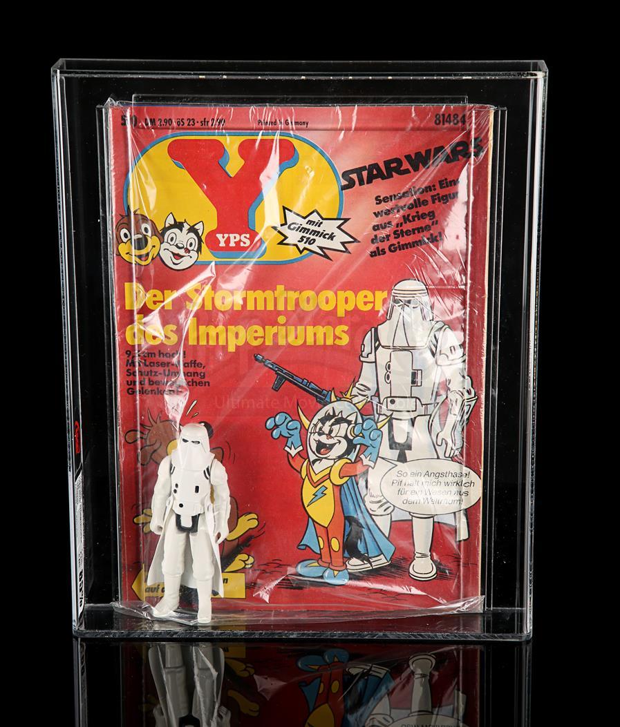 Lot # 110 - YPS Comic With Hoth Stormtrooper UKG 85 - Sealed