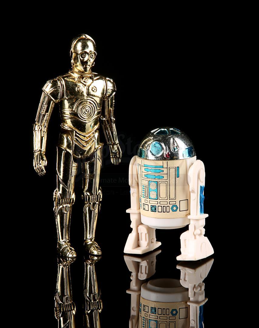 Lot # 284 - Loose R2-D2 & C-3PO Action Figures