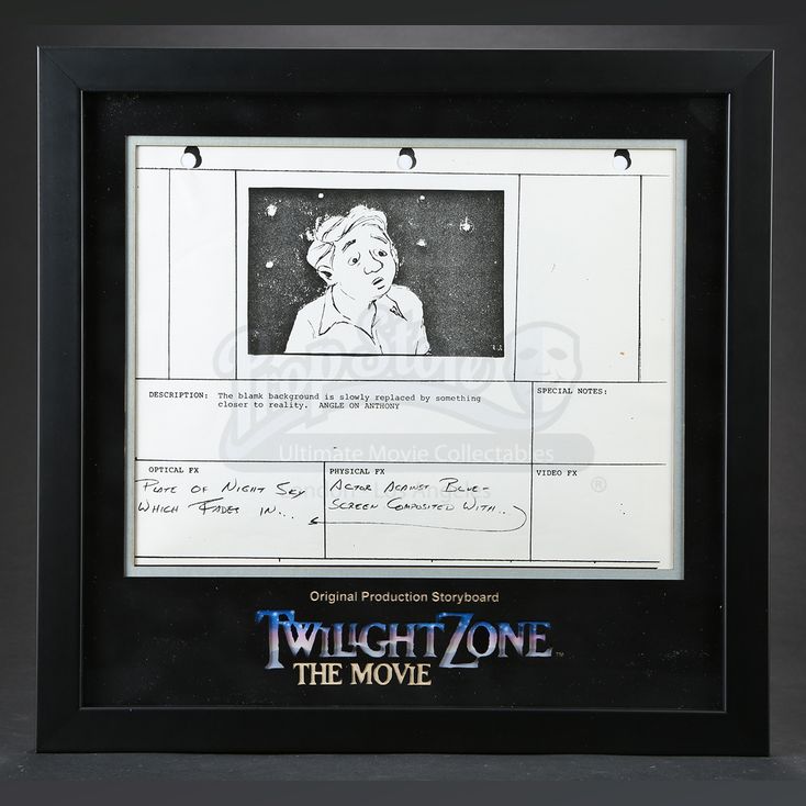 Original Production Storyboard Copy - Background Darkens Around Helen ...