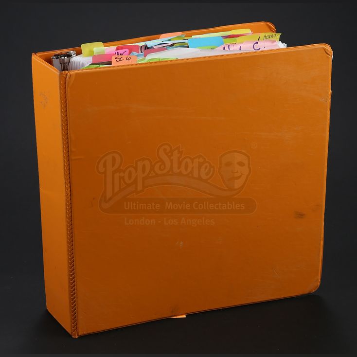 Abed Nadirs (as portrayed by Danny Pudi) Binder of Nicolas Cage ...