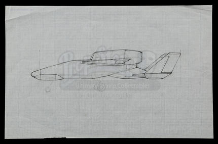 Hand-Drawn Nazi Plane Concept Sketch | Prop Store - Ultimate Movie ...