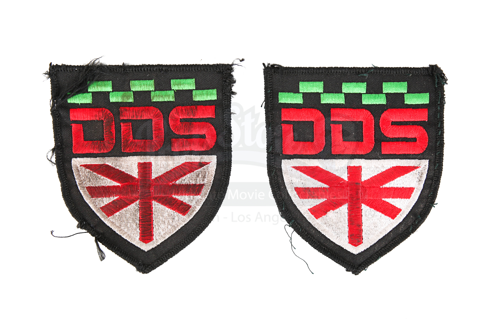 Lot #41 - Doomsday - Two Green Line Pattern DDS Uniform Patches
