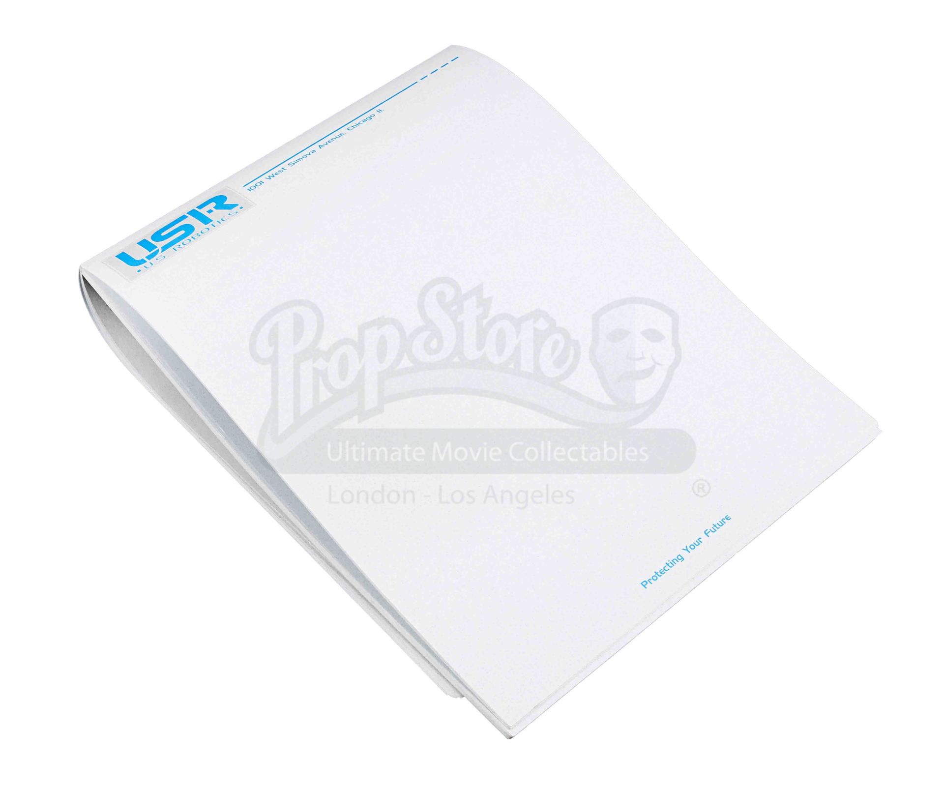 Lot #84 - I, Robot - USR Headed Paper