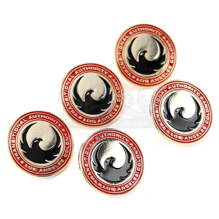 Five Los Angeles Colony Transitional Authority Pins | COLONY (2016-2018)