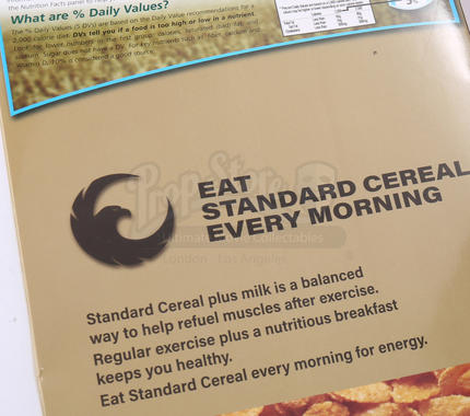 S3E11 Disposable Heroes Three Standard Cereal Boxes | Prop Store ...