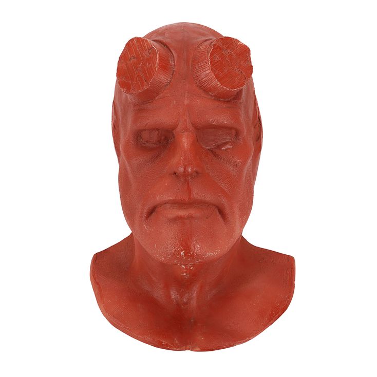 Hellboy Face Fiberglass Shell | HELLBOY (2004)