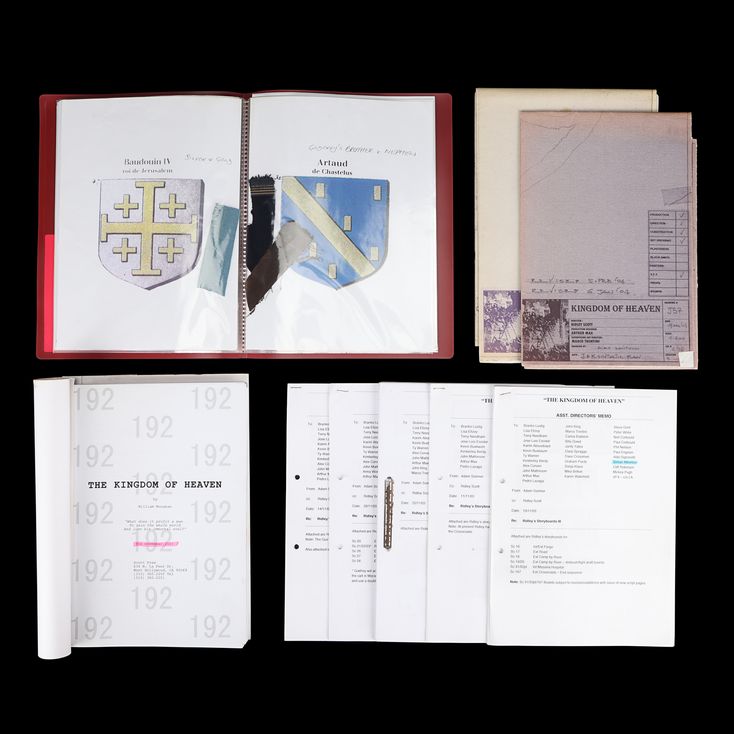 Production Paperwork Set | KINGDOM OF HEAVEN (2005)
