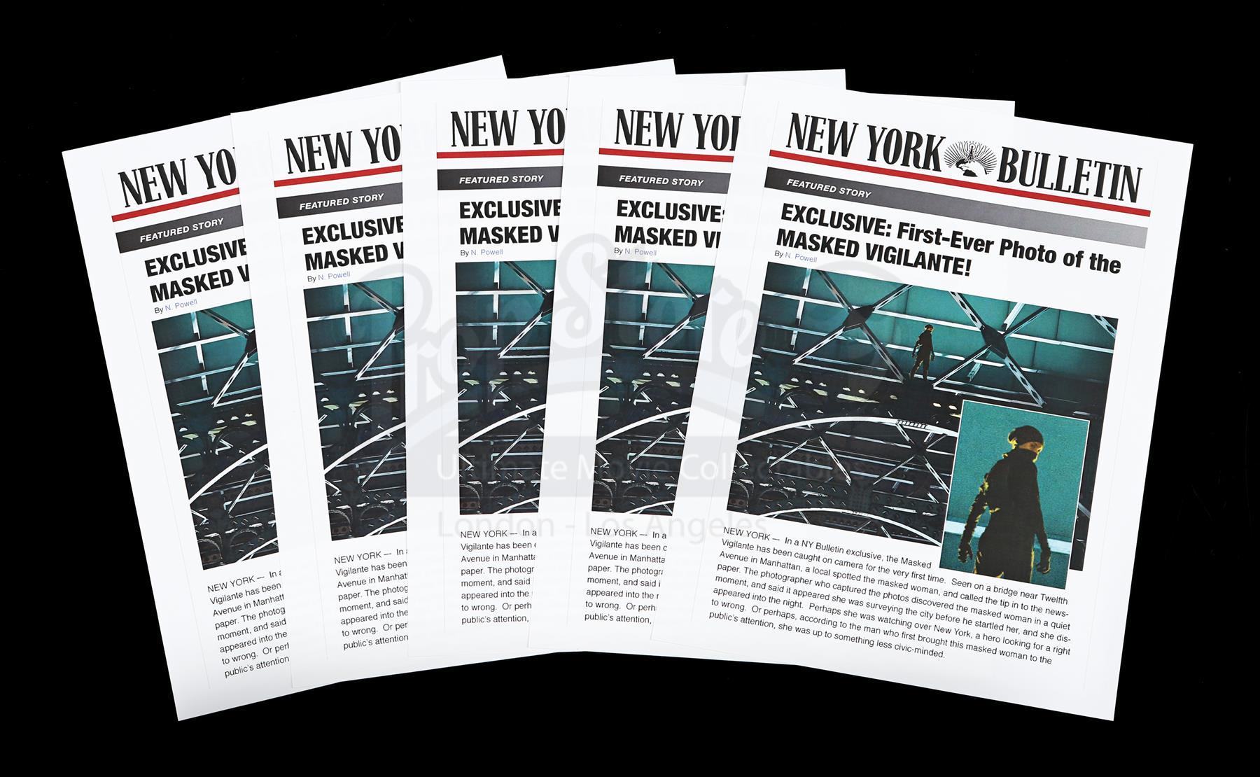 Lot # 404: MARVEL'S JESSICA JONES (TV SERIES) - Set of Five Printed New ...