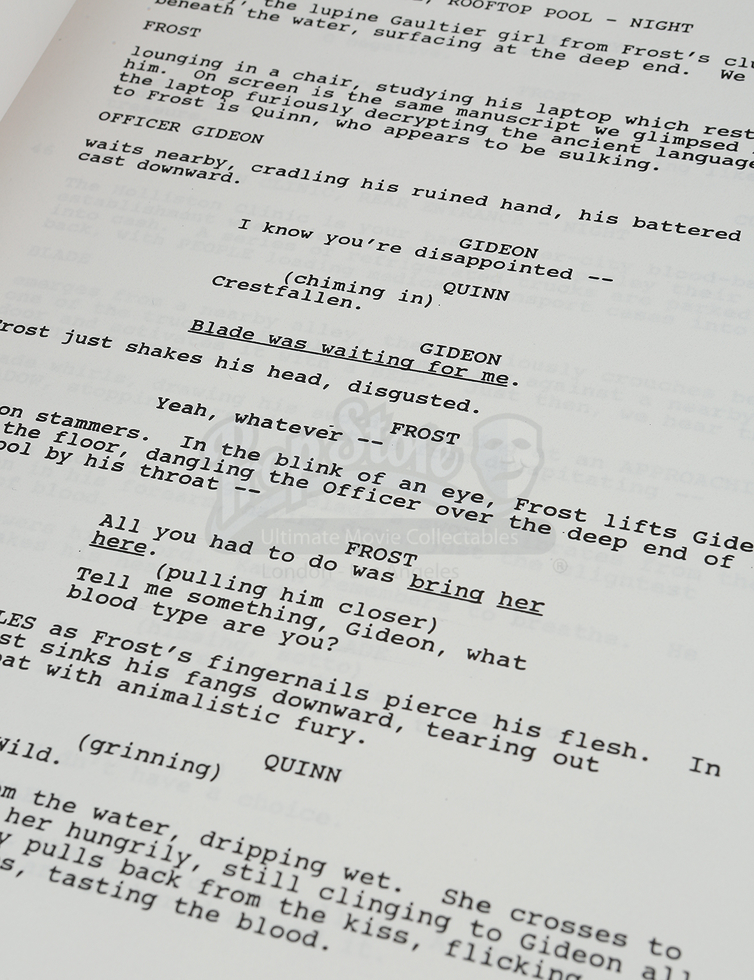 Script | Prop Store - Ultimate Movie Collectables