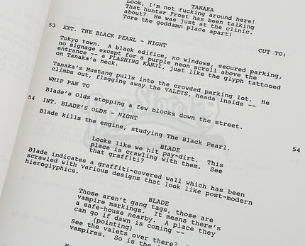 Script | Prop Store - Ultimate Movie Collectables