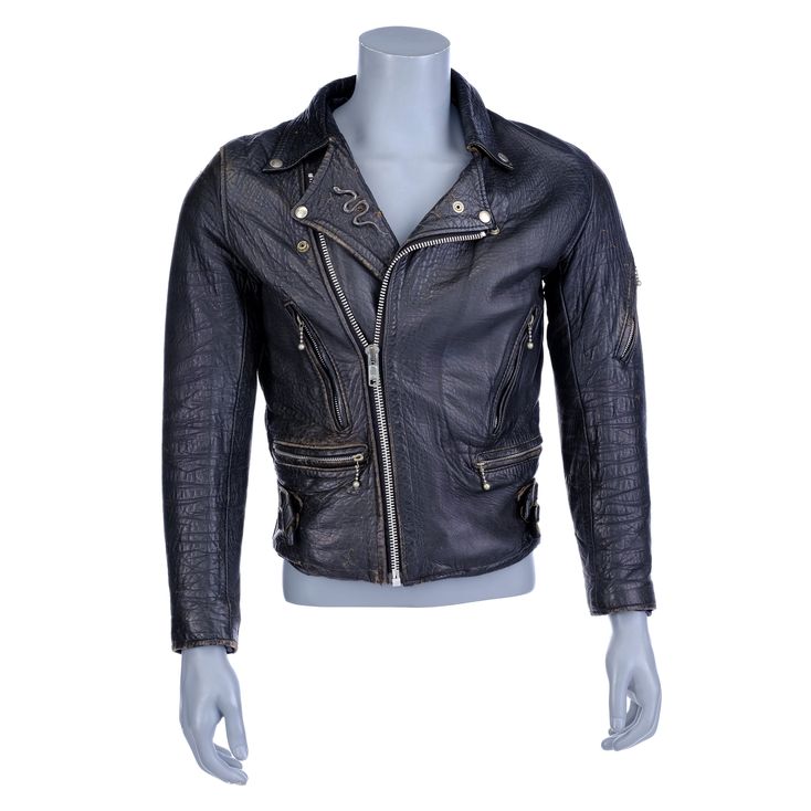 Lot 606 - Slashs Leather Jacket from Paradise City Music Video and ...