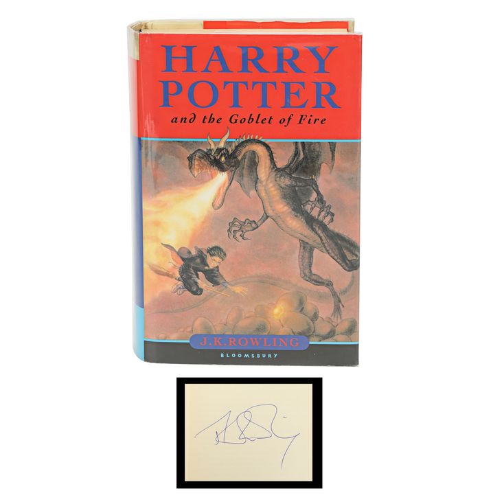 162. J.K. Rowling Autographed Hardback First Edition ### HARRY POTTER ...