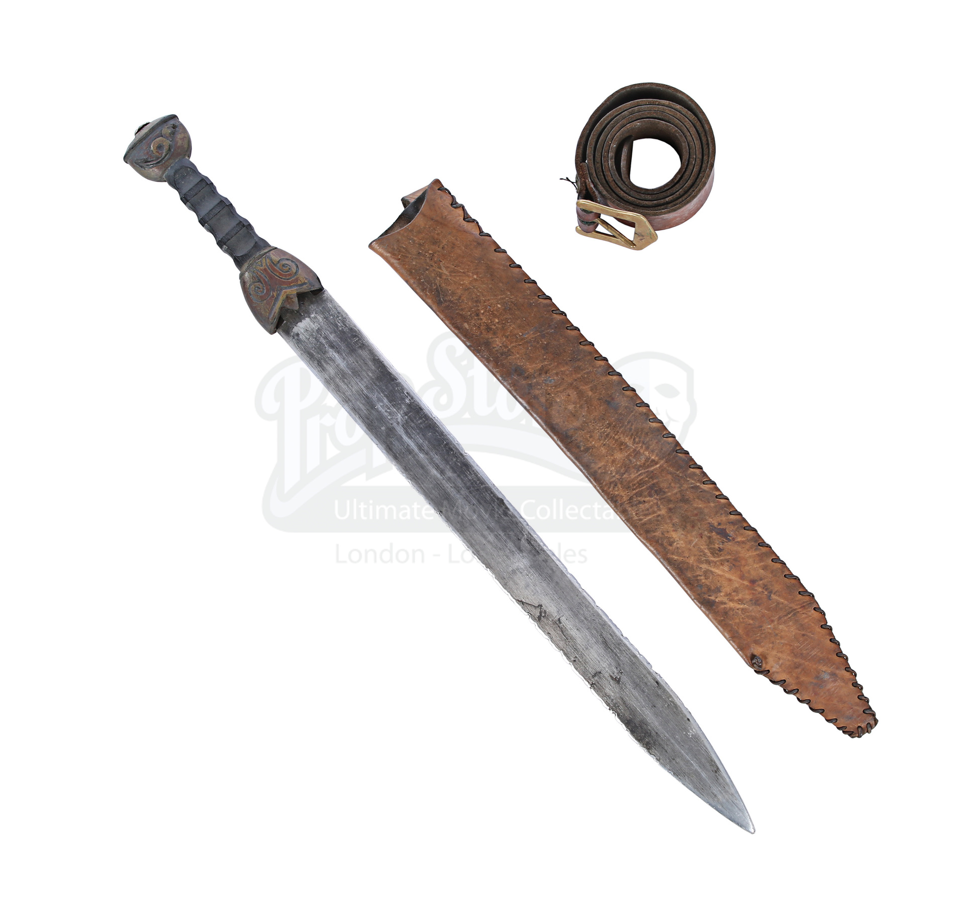 Lot #109 - King Arthur - Woad Warrior Sword and Sheath