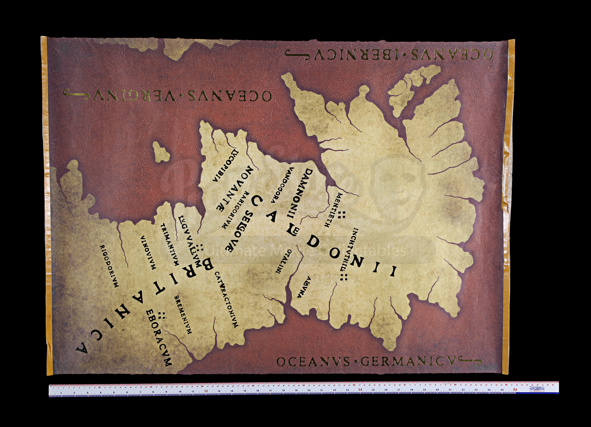 Medieval British Map | Prop Store - Ultimate Movie Collectables