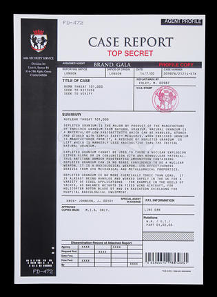 MI6 File | Prop Store - Ultimate Movie Collectables