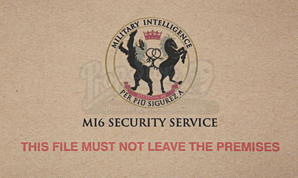 MI6 File | Prop Store - Ultimate Movie Collectables