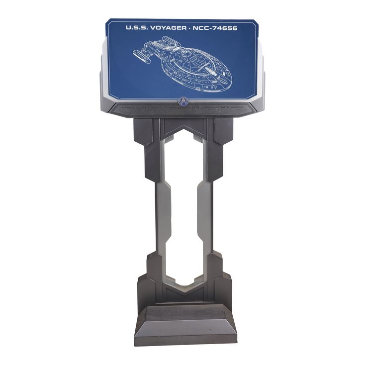 1626. Photo-Matched Starfleet Academy USS Voyager Information Display ...