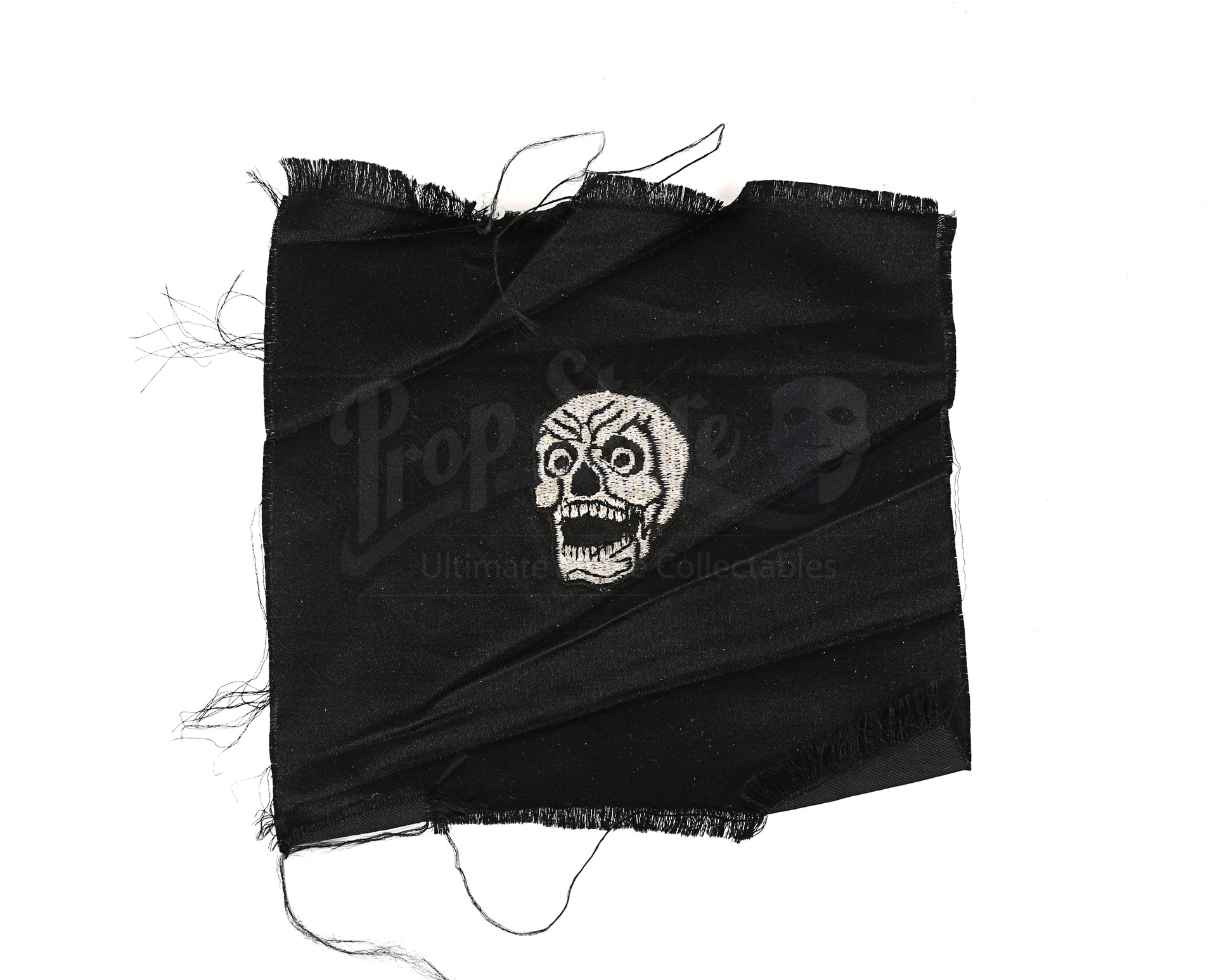 Lot #157 - Shadow, The - Prototype Embroided Skull Patch
