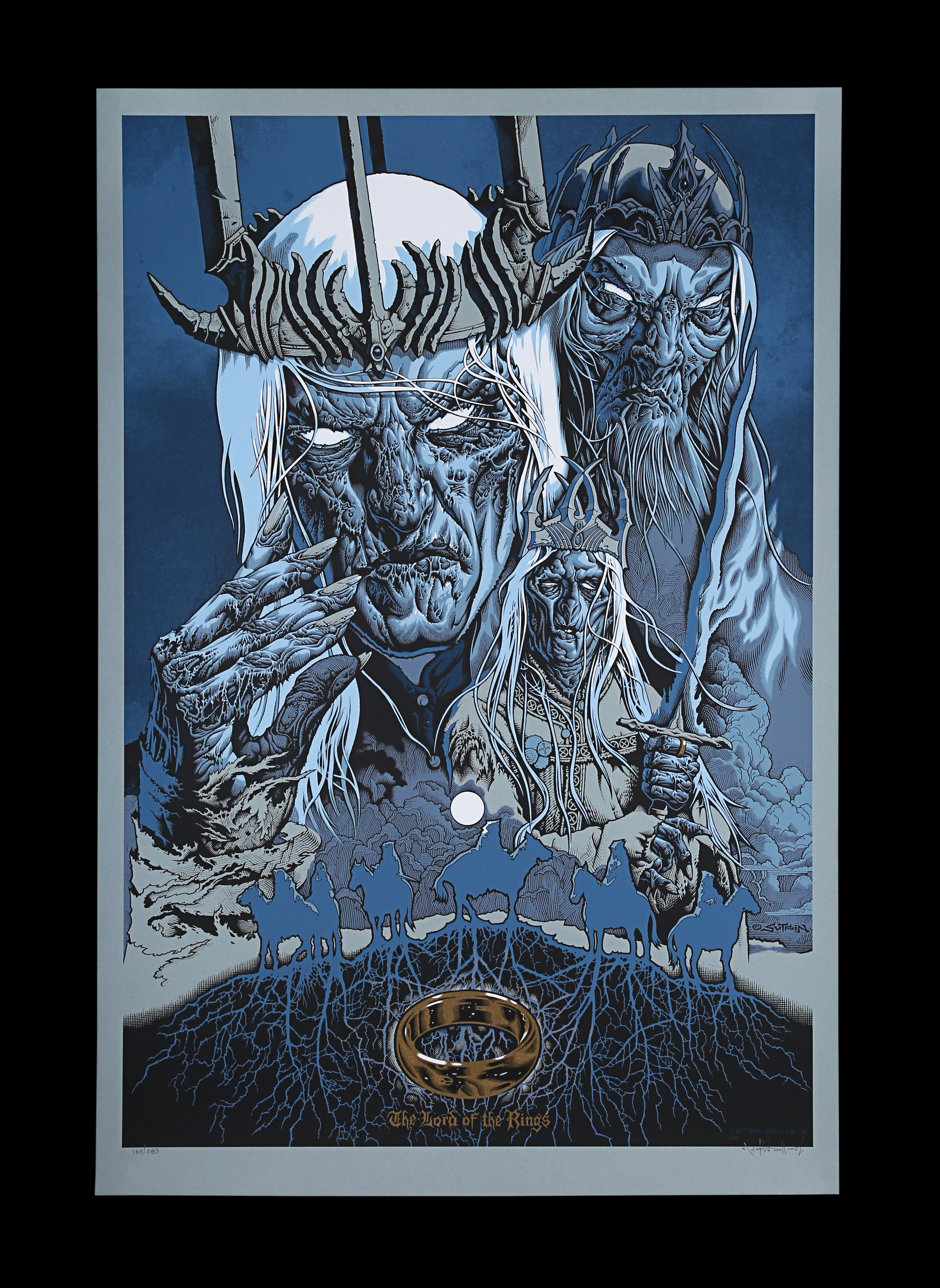 Lot #256 - THE LORD OF THE RINGS (2001) - Mondo Poster - Servants of ...