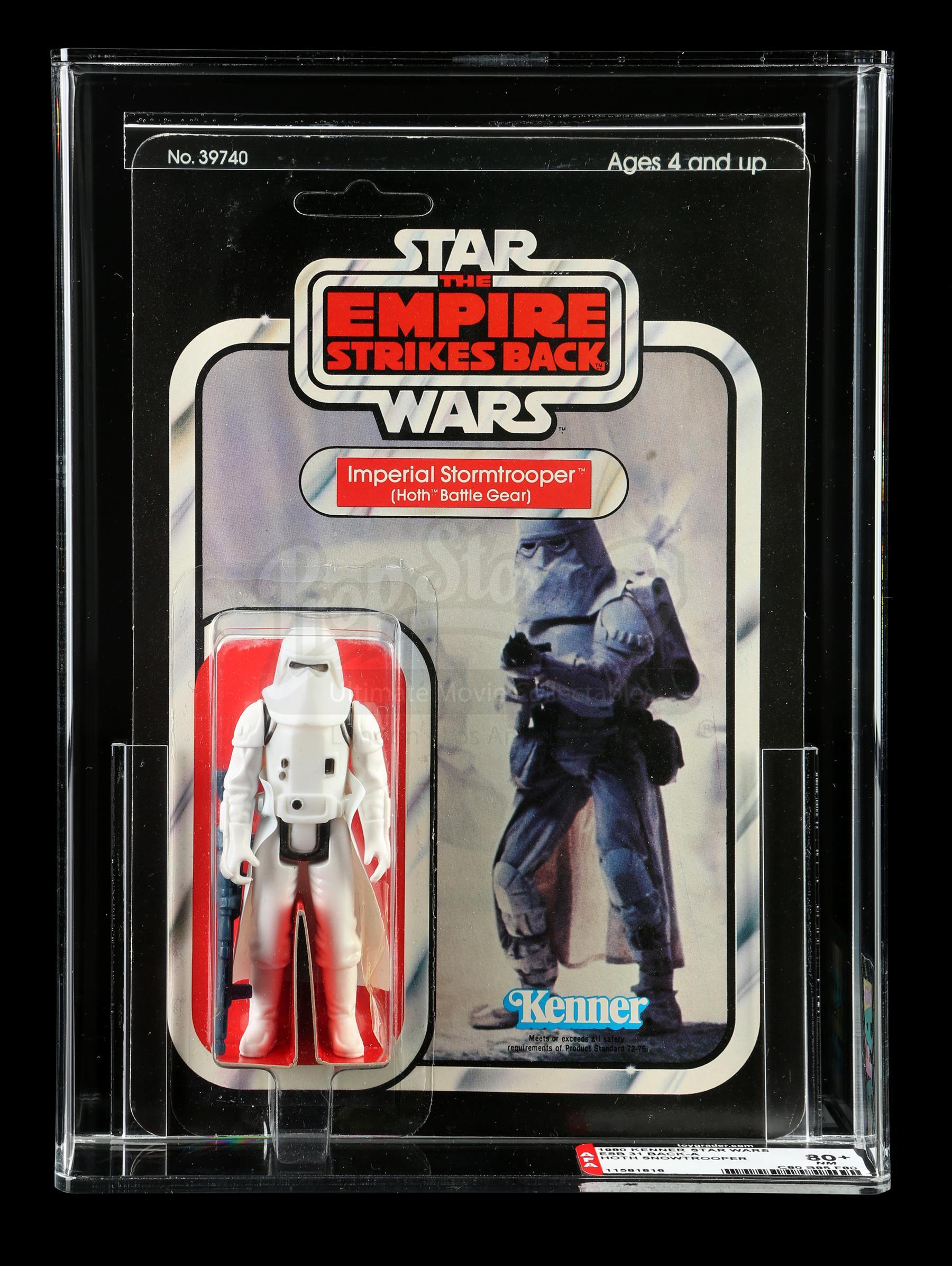 Lot # 197: Imperial Stormtrooper (Hoth Battle Gear) ESB32A AFA 80 ...