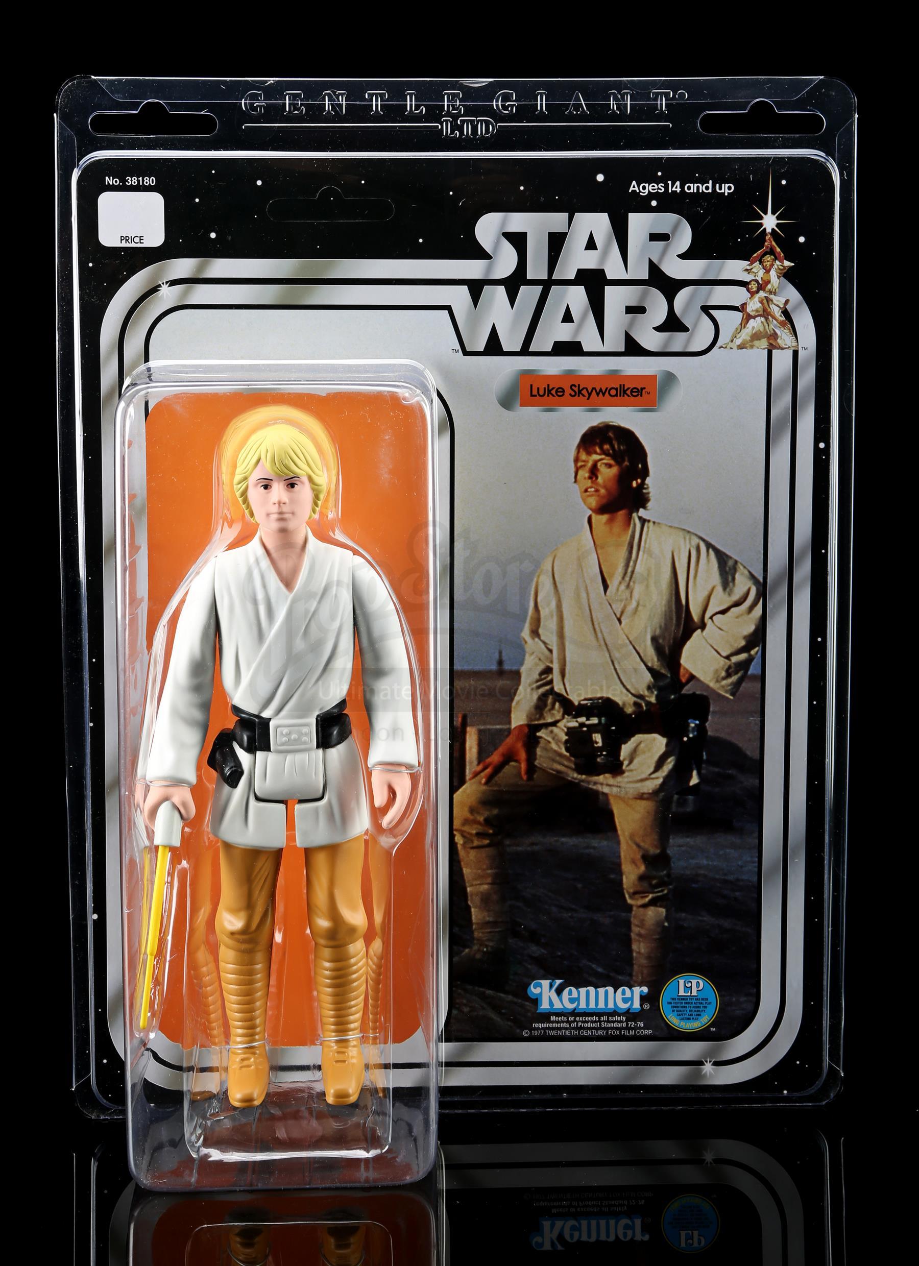 Lot # 328: Gentle Giant Luke Skywalker 12 Figure - Sealed