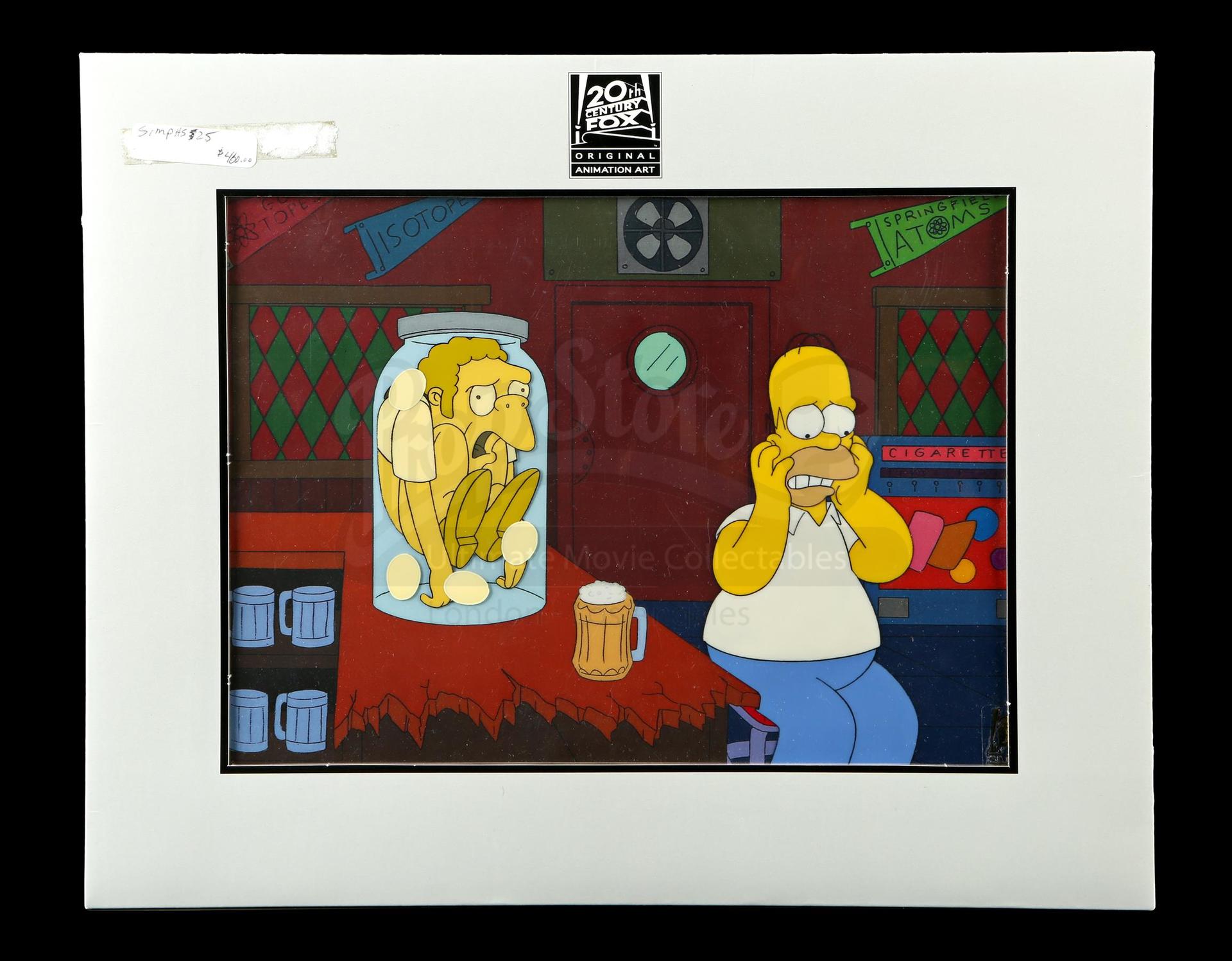 Lot # 502: The Simpsons: Tree House of Horror XII Hand-Painted ...