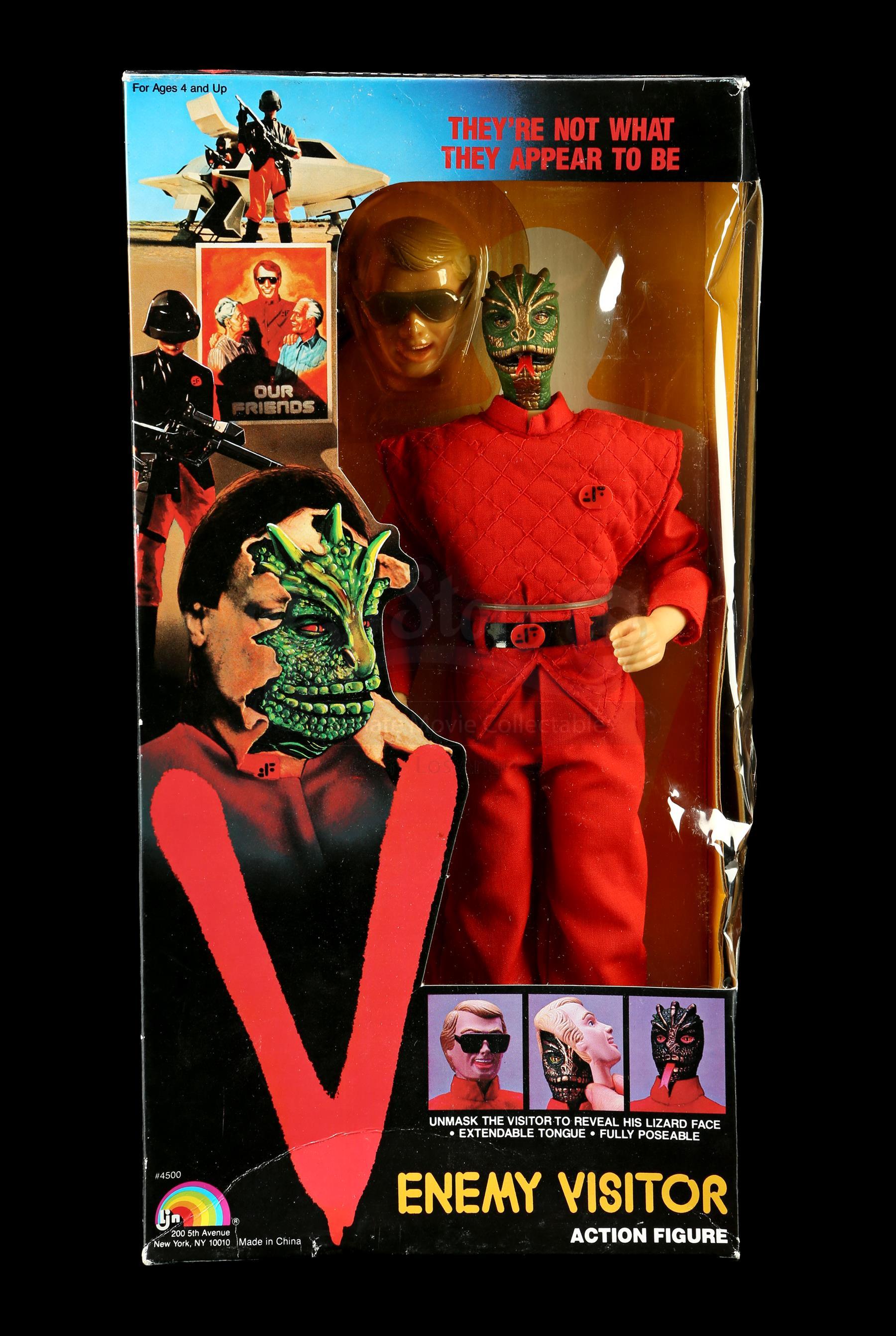 Lot # 659: Enemy Visitor 12 Figure - Sealed