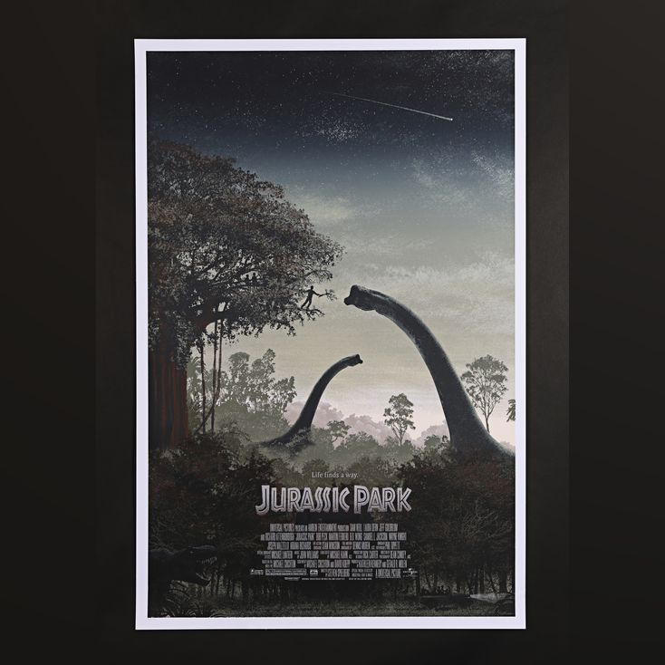 Lot #250 - JURASSIC PARK (1993) - Hand-Numbered Limited Edition Mondo ...