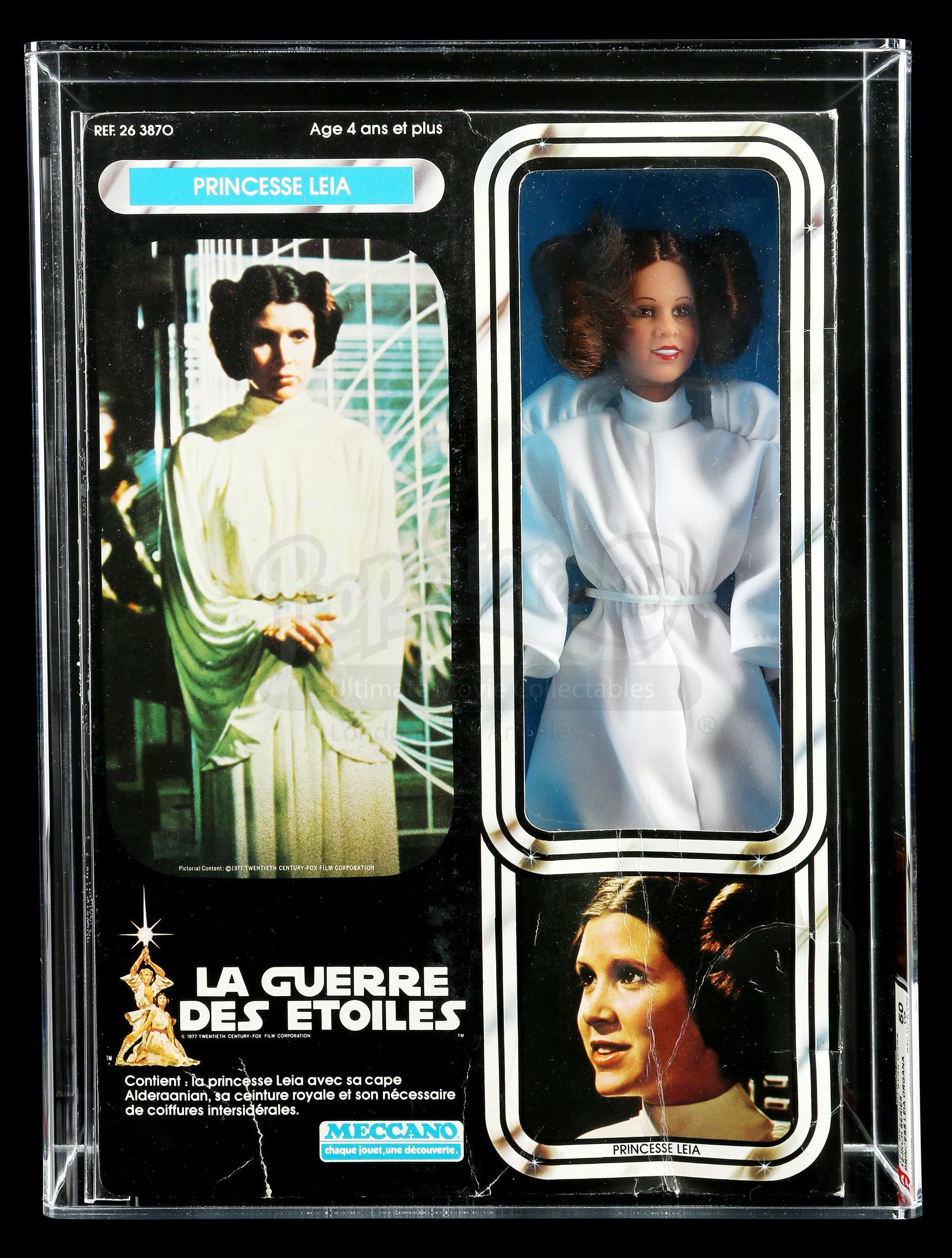 Lot # 73: French Princesse Leia Large Size Action Figure AFA 50