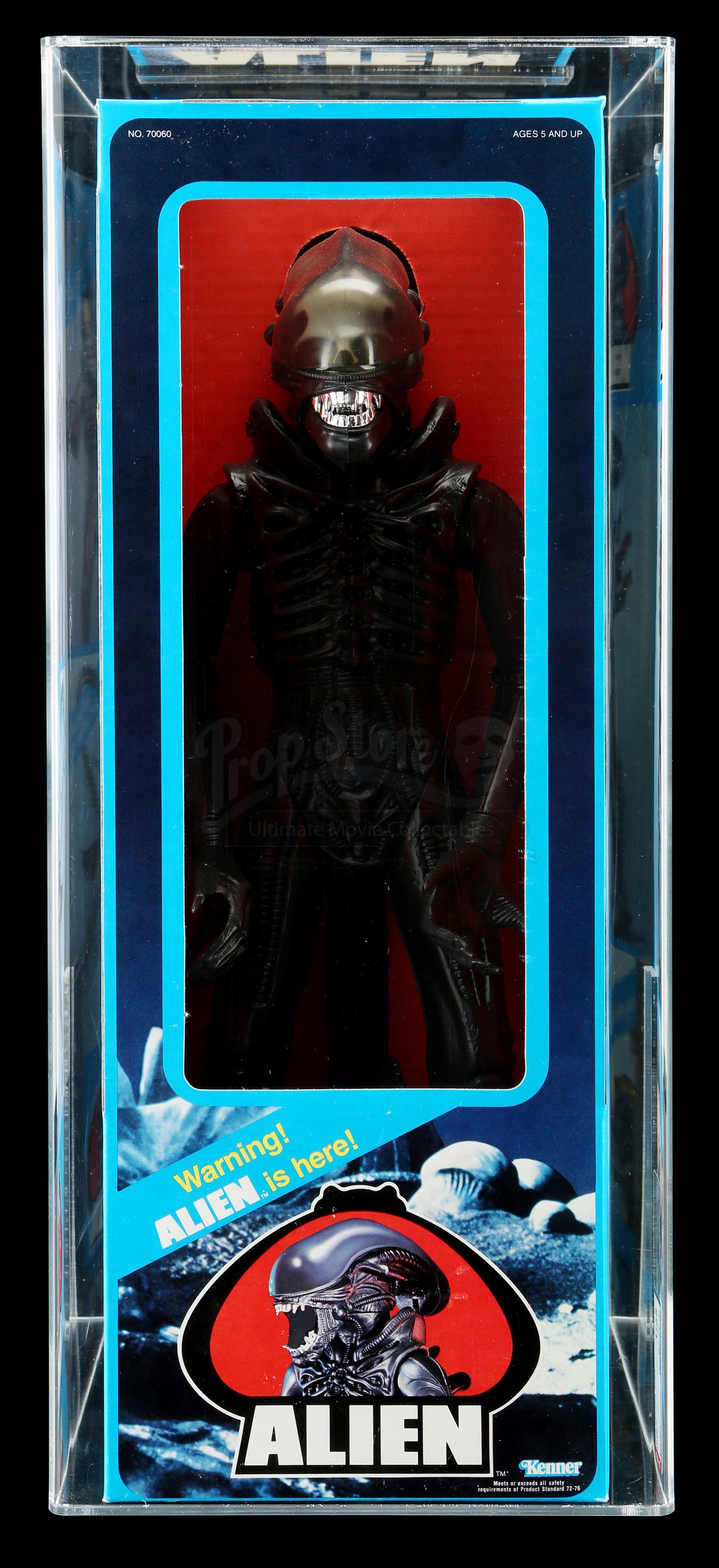 Lot # 539: Alien 18 Poseable Figure AFA U85