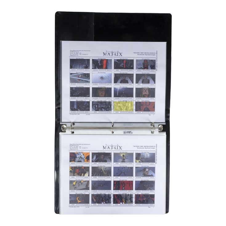 Lot 1409 - Printed Zion Under Siege Miniboards Binder | MATRIX ...