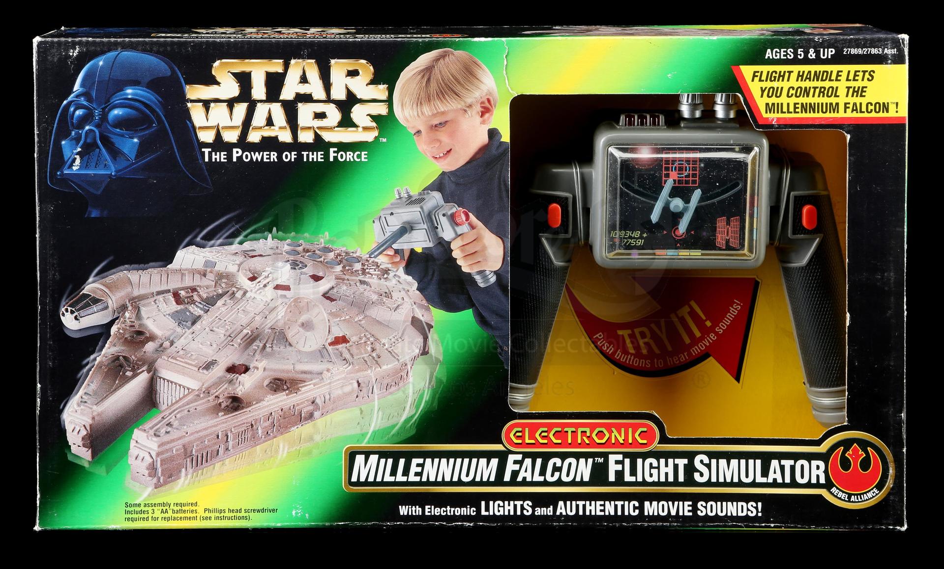 Lot # 172: Unproduced Millennium Falcon Flight Simulator POTF2