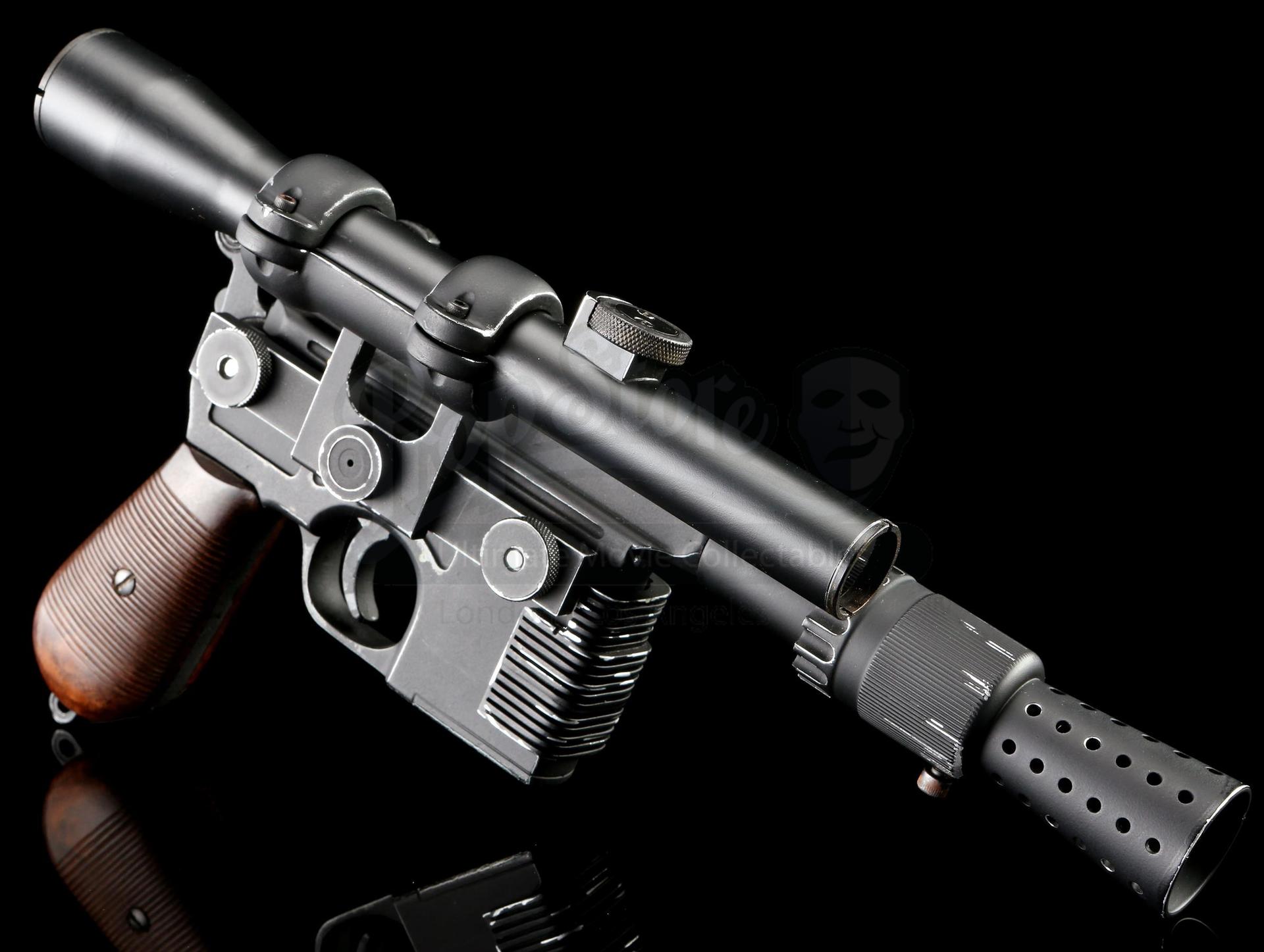 Lot # 350: Han Solo Blaster Replica Prototype (Weathered)