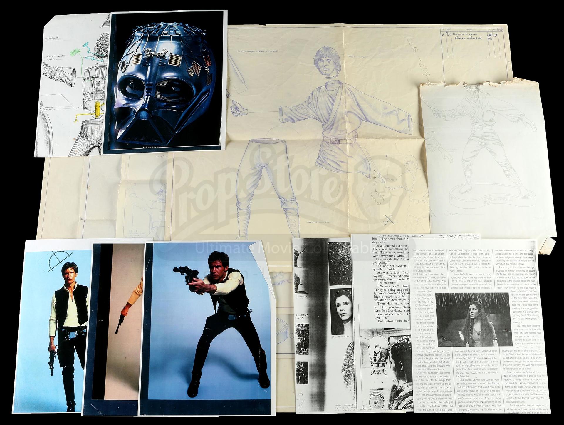 Lot # 161: Star Wars Toy Reference Material