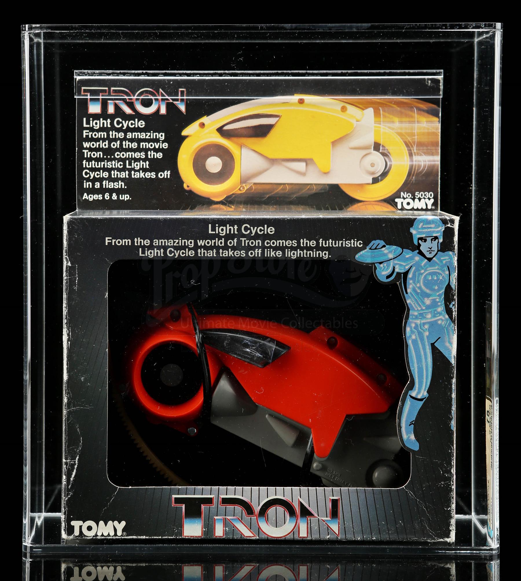 Lot # 656: Red Light Cycle Rip Cord AFA 75Q