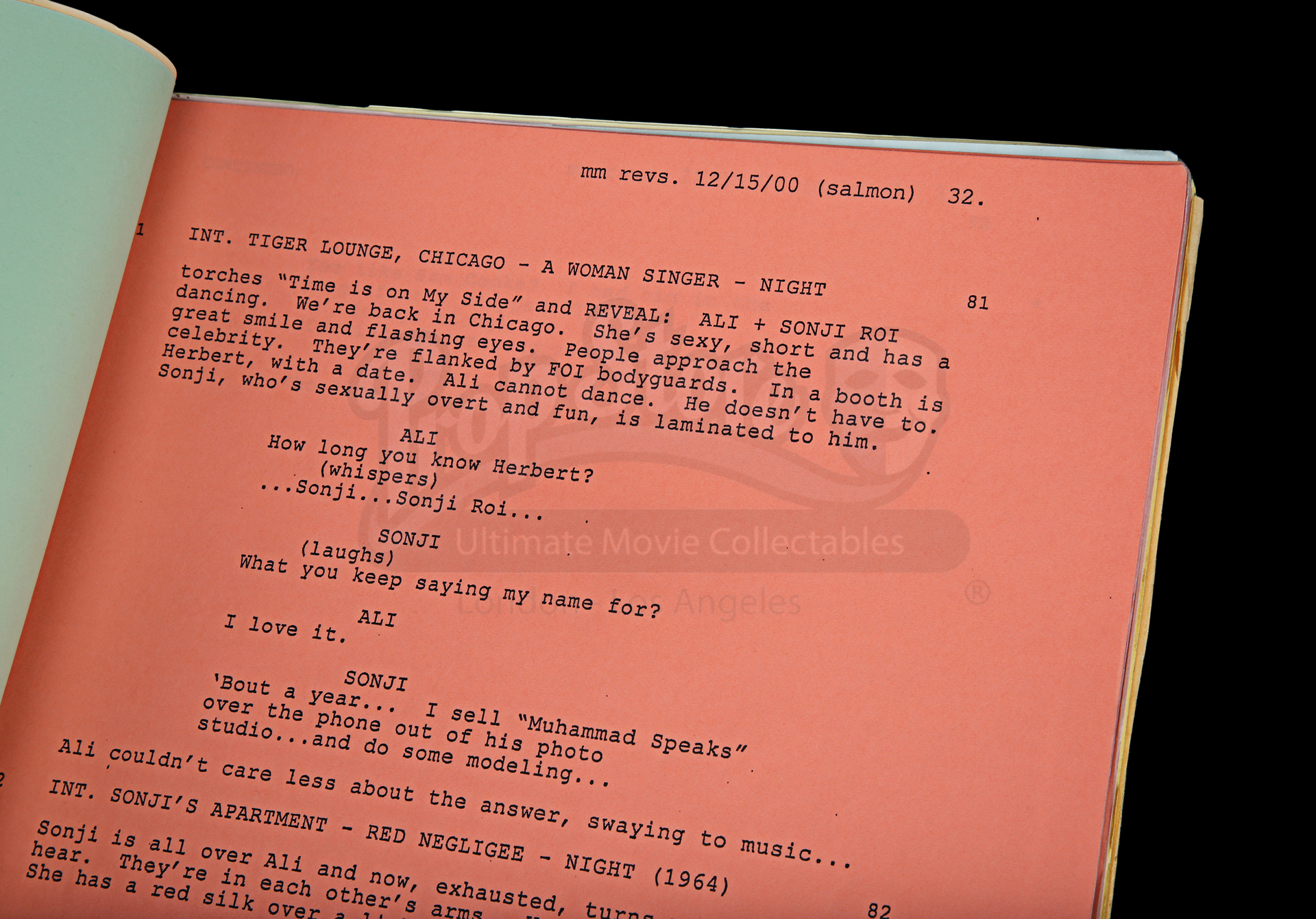 Revised Script | Prop Store - Ultimate Movie Collectables