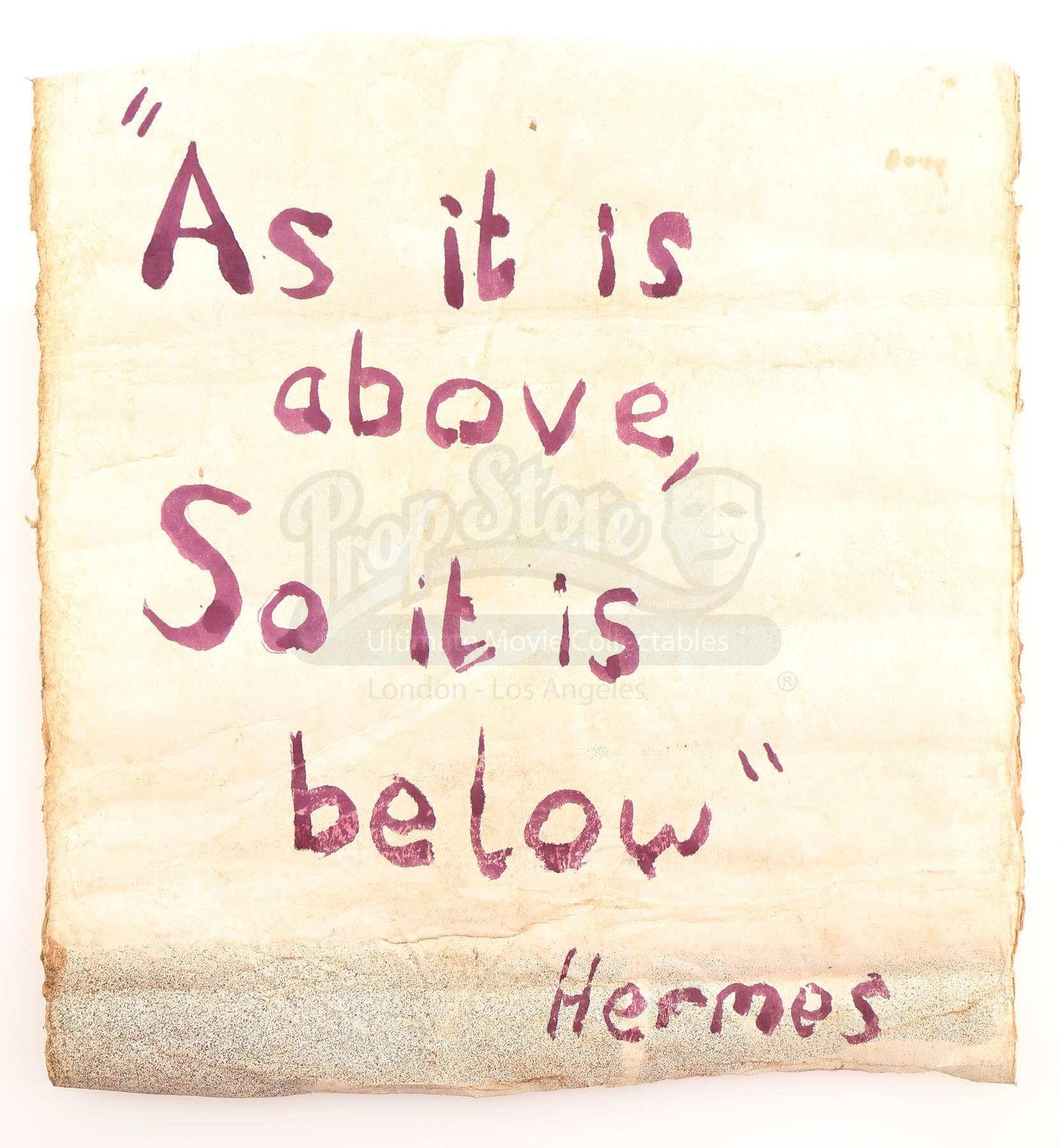 Lot # 34: ROBIN HOOD (2018) - Hermes Quote Flyer