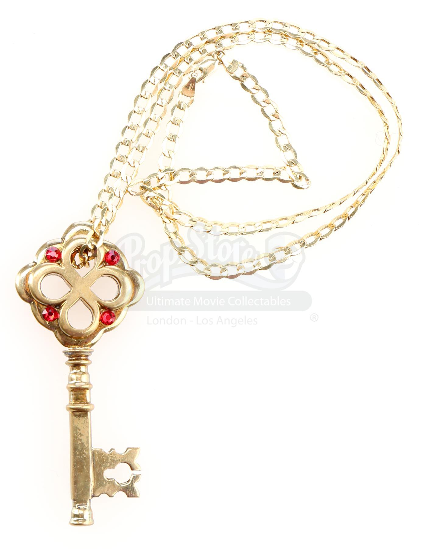 Lot # 47: ROBIN HOOD (2018) - Marian's Mansion Key with Chain