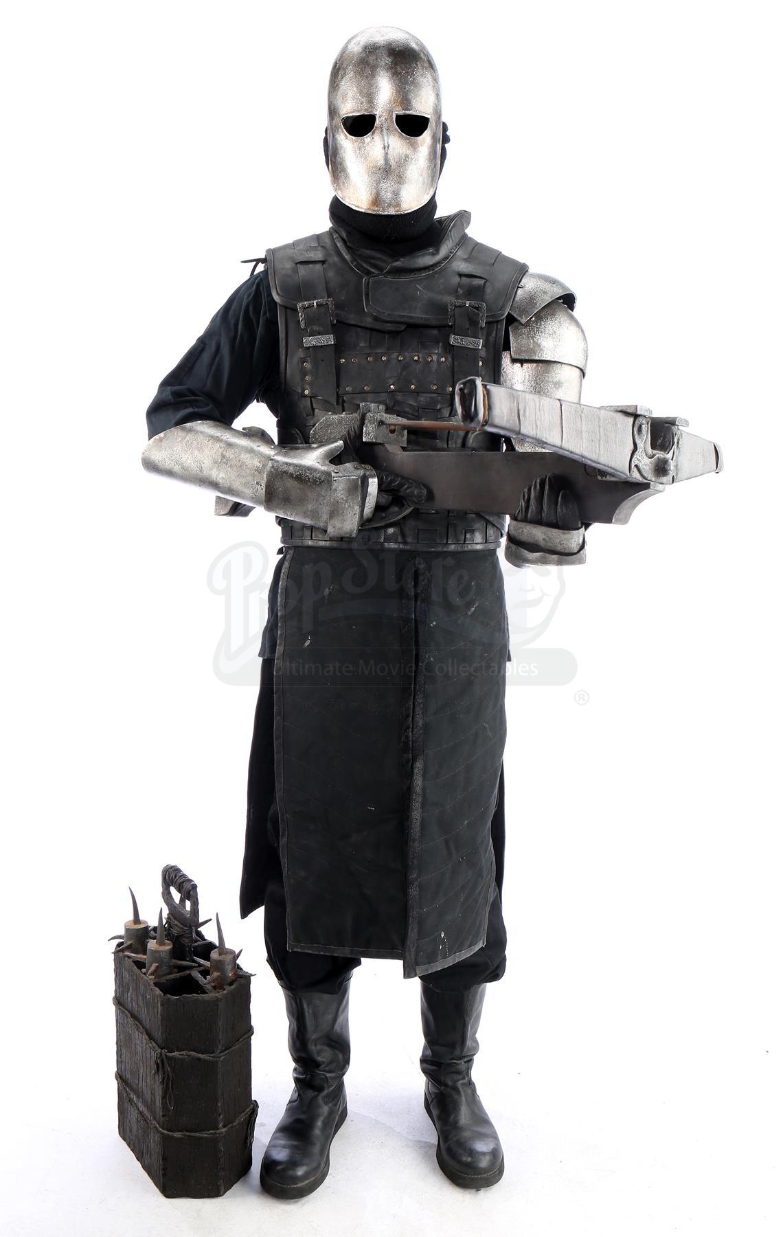 Lot # 14: ROBIN HOOD (2018) - Crossman Guard Costume with Demolition ...