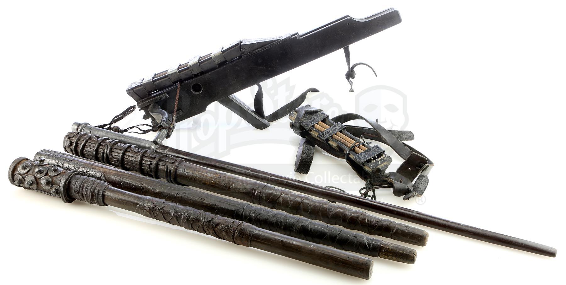 Lot # 15: ROBIN HOOD (2018) - Crossman and Cardinal Guard Weapons