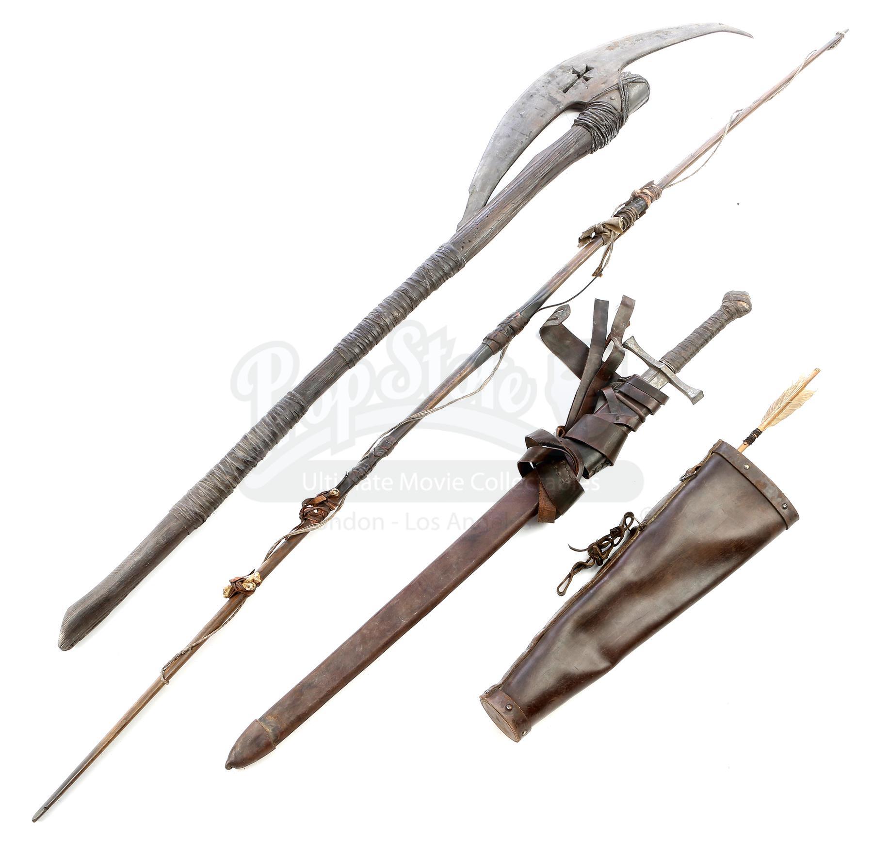 Lot # 32: ROBIN HOOD (2018) - Crusader Weapons