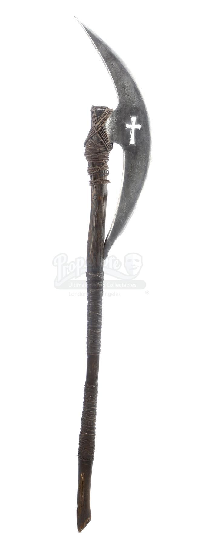 Lot # 8: ROBIN HOOD (2018) - Crusader Axe