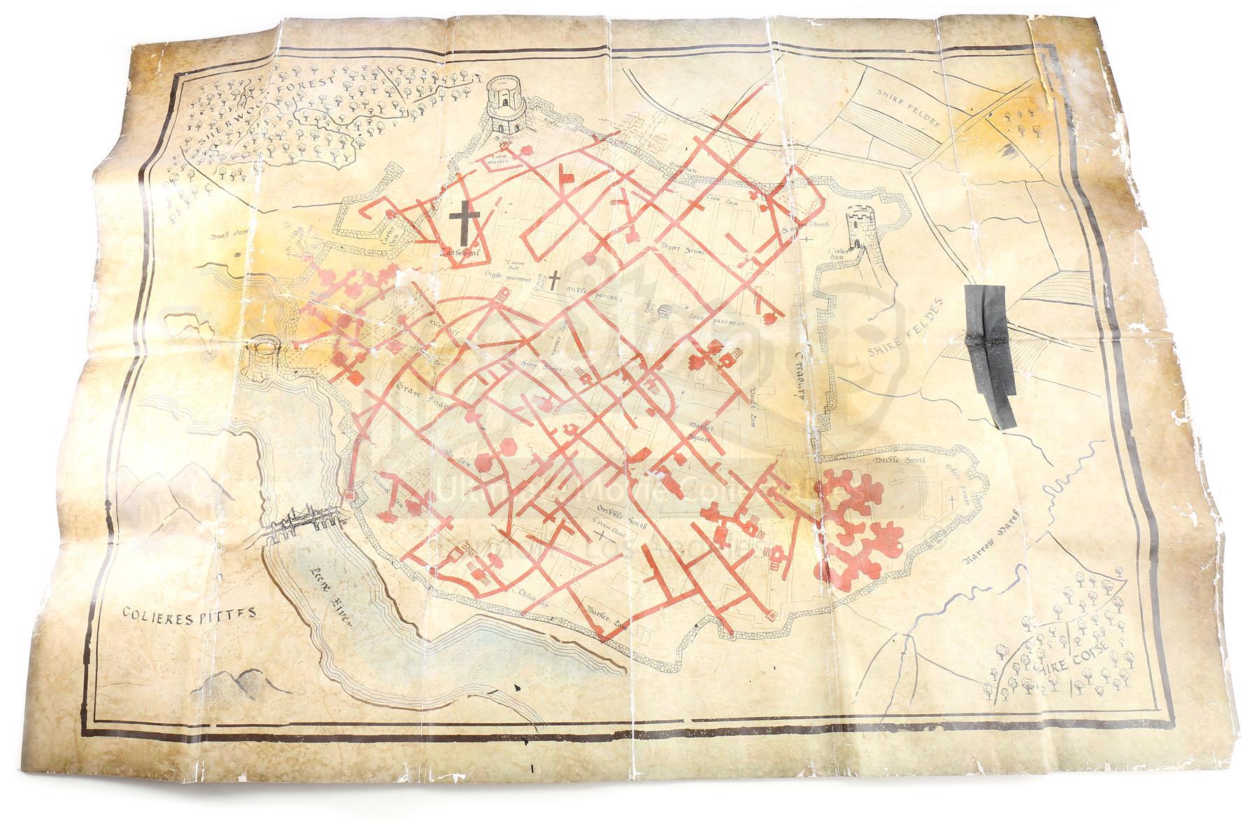 Lot # 51: ROBIN HOOD (2018) - Robin's Map