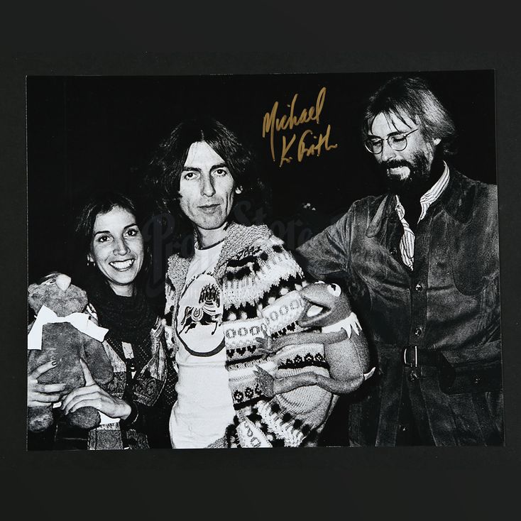 Michael K. Frith Autographed Photo - George Harrison | MUPPET SHOW, THE ...