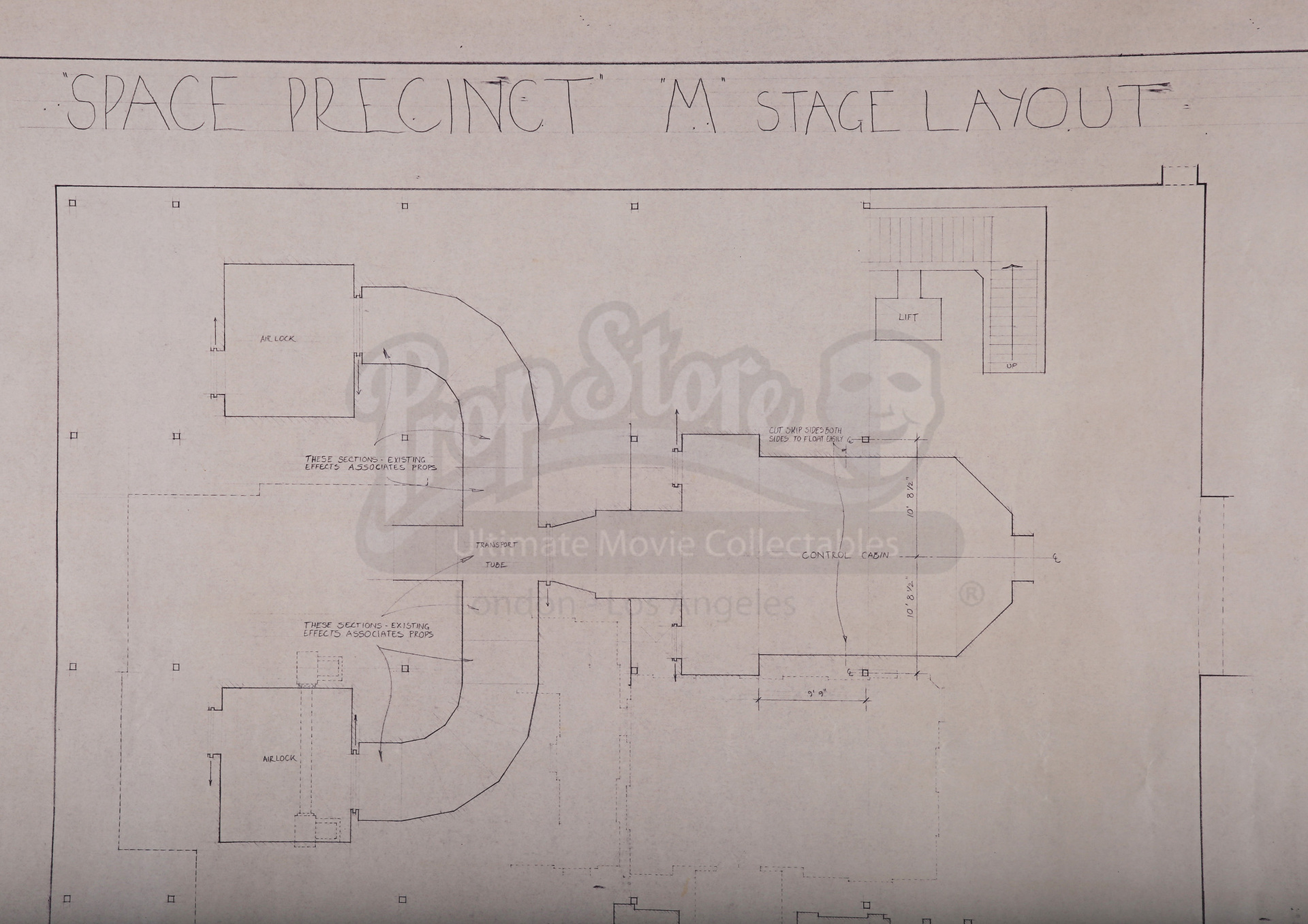 Collection of Blueprints | Prop Store - Ultimate Movie Collectables