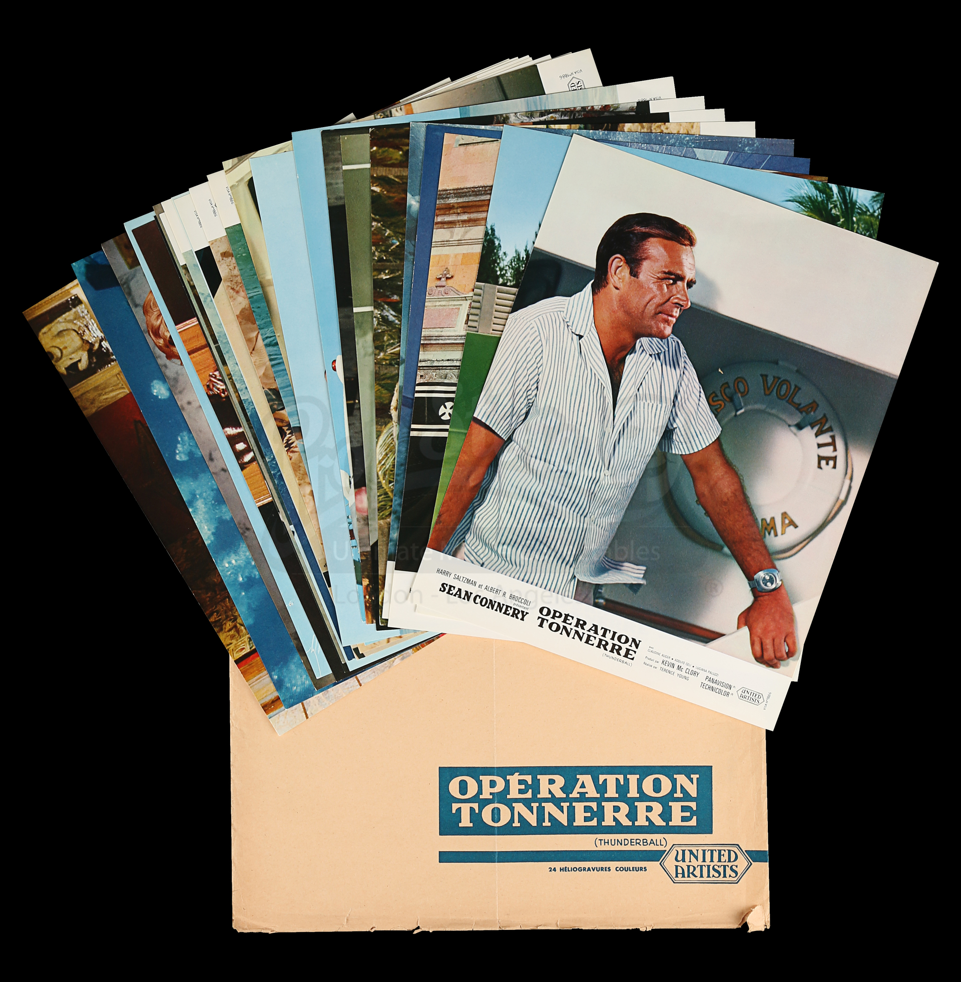 Lot #387 - THUNDERBALL (1965) - Carter-Jones Collection: 24 French ...