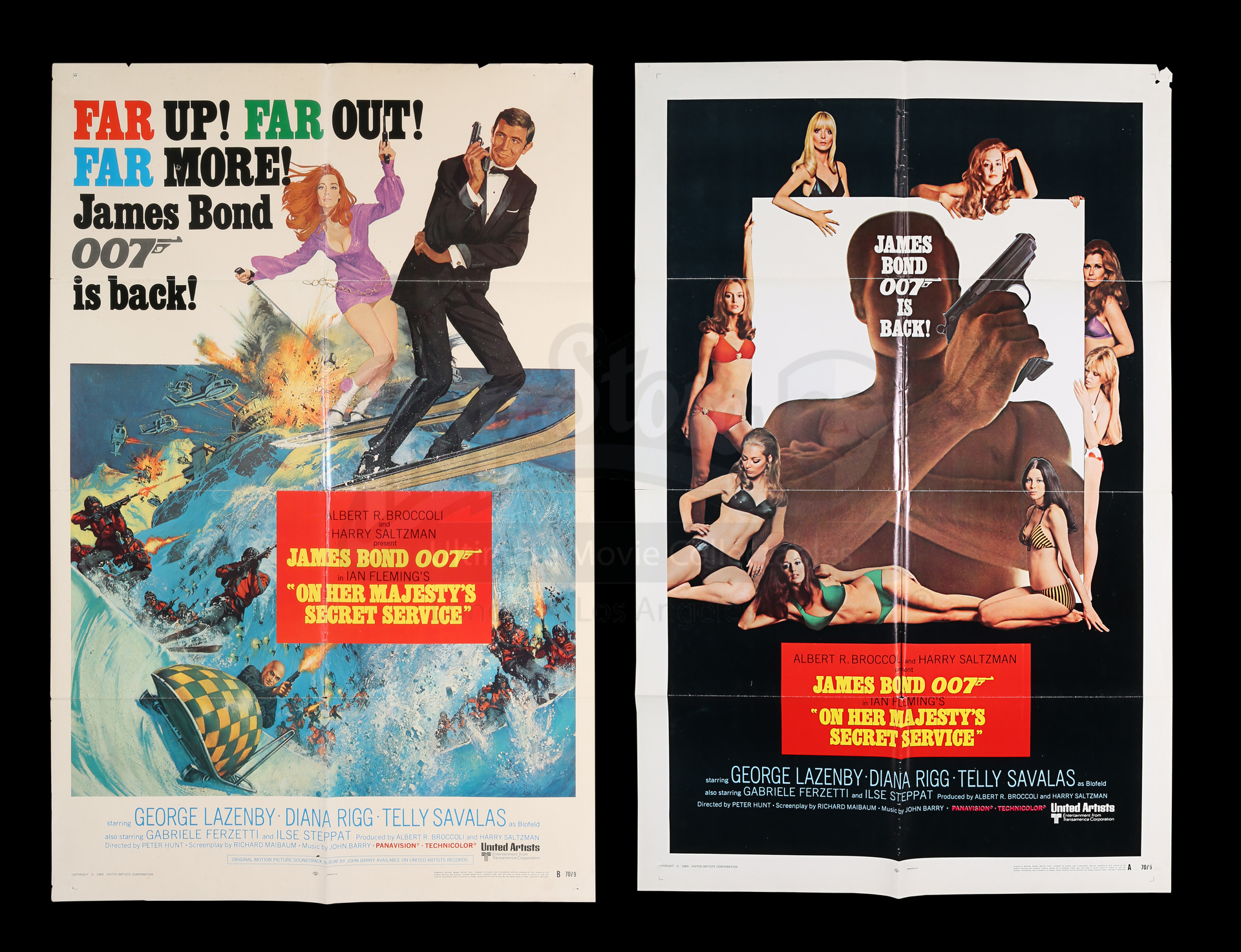 Lot #406 - ON HER MAJESTY'S SECRET SERVICE (1969) - Carter-Jones ...