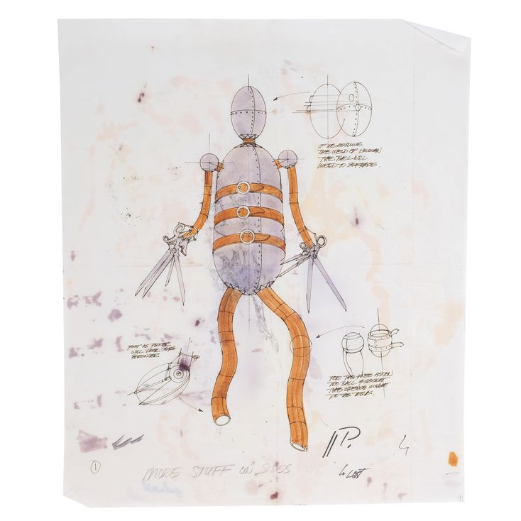Lot 693 - Hand-Drawn and Colored Jack Johnson Concept Art of Edward ...
